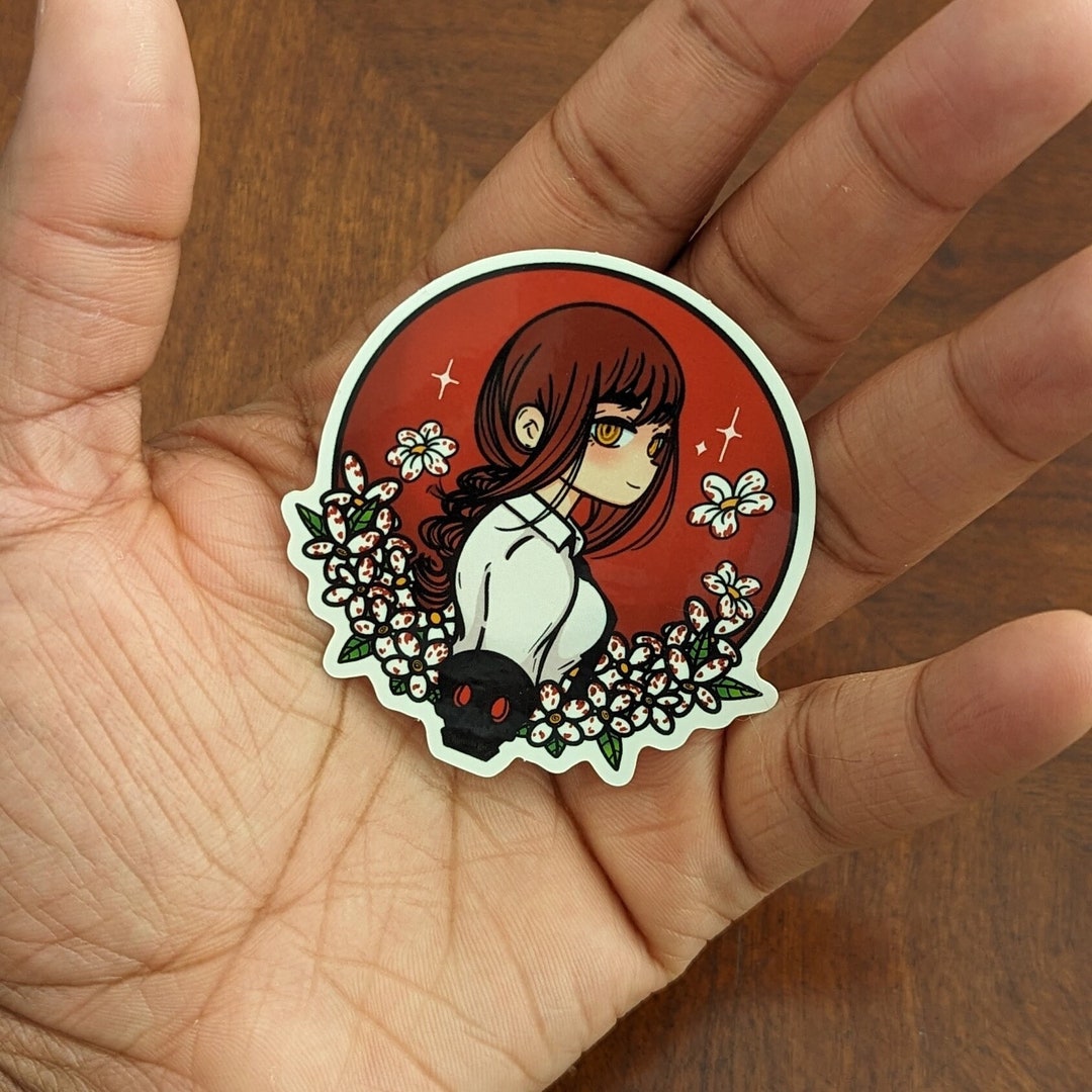 CSM Fanart Vinyl Sticker Anime Sticker Bumper Sticker - Etsy