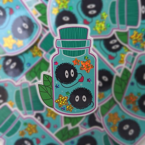Soot Sprite Sticker - Etsy