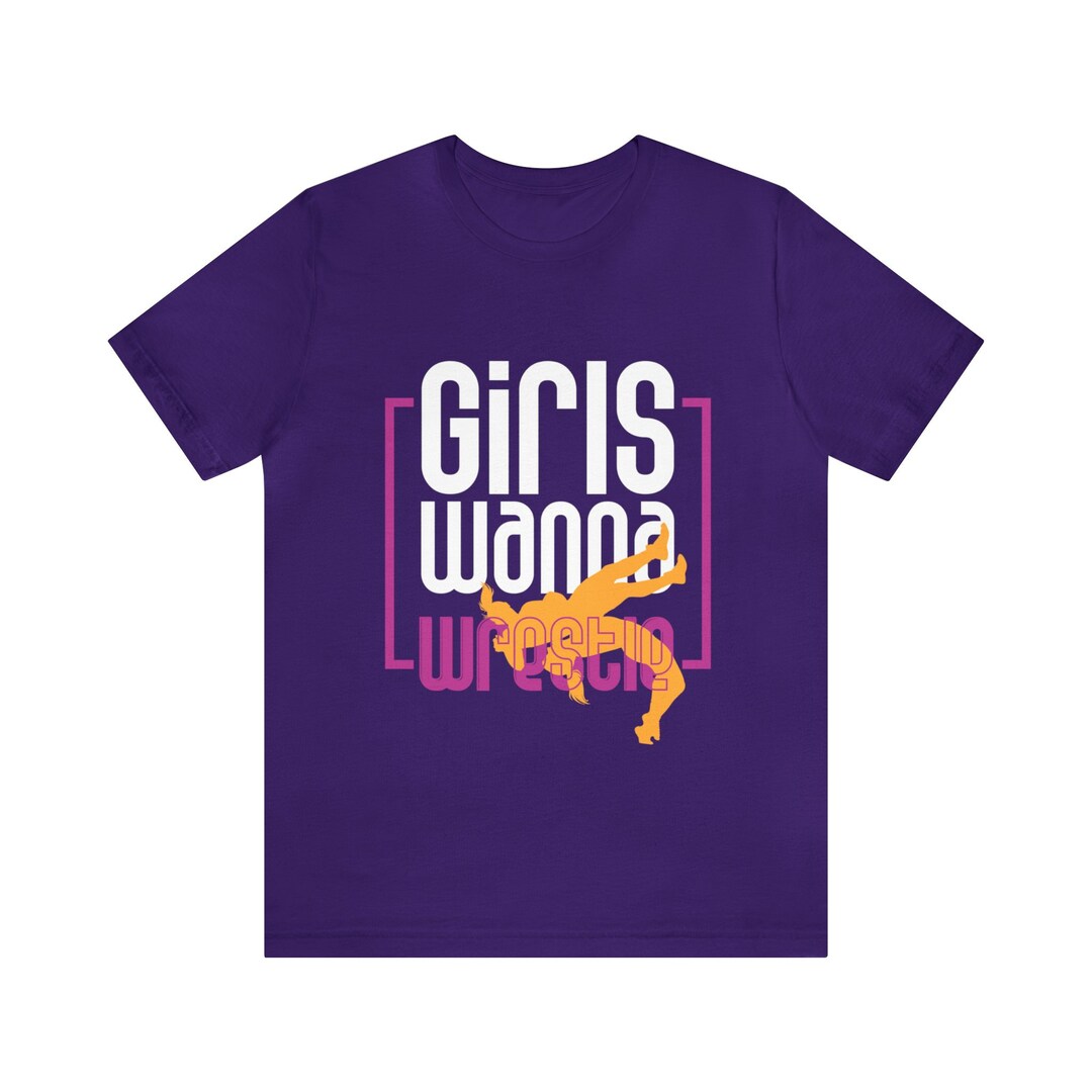 Adult Size Girls Wrestling T Shirt| Girl's Wrestling Shirt | Plus Size ...