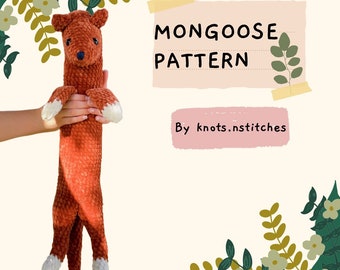 Crochet Mongoose - Etsy