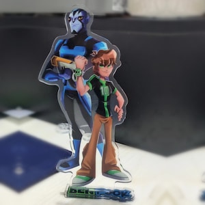 Standee Acrylic Figure Ben 10 Omniverse Cartoon 15cm With Stand - Etsy