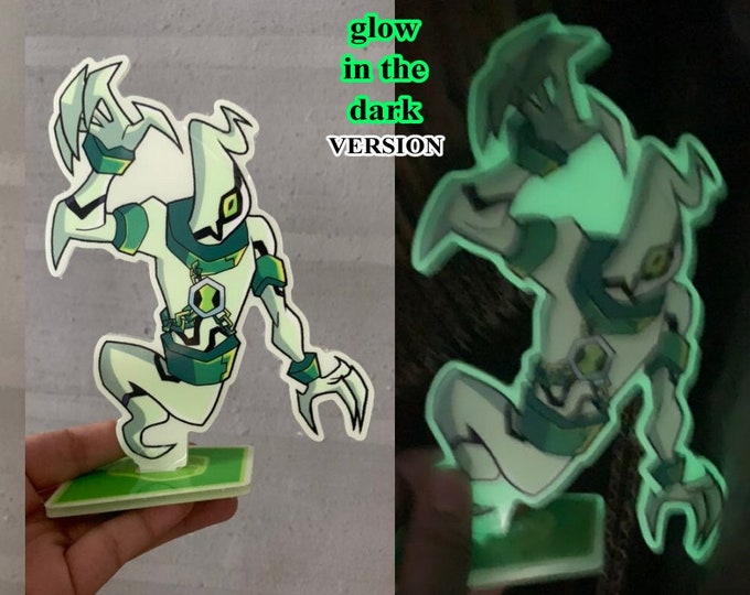 Standee Acrylic Figure Ben 10 Omniverse Cartoon 15cm With Stand - Etsy