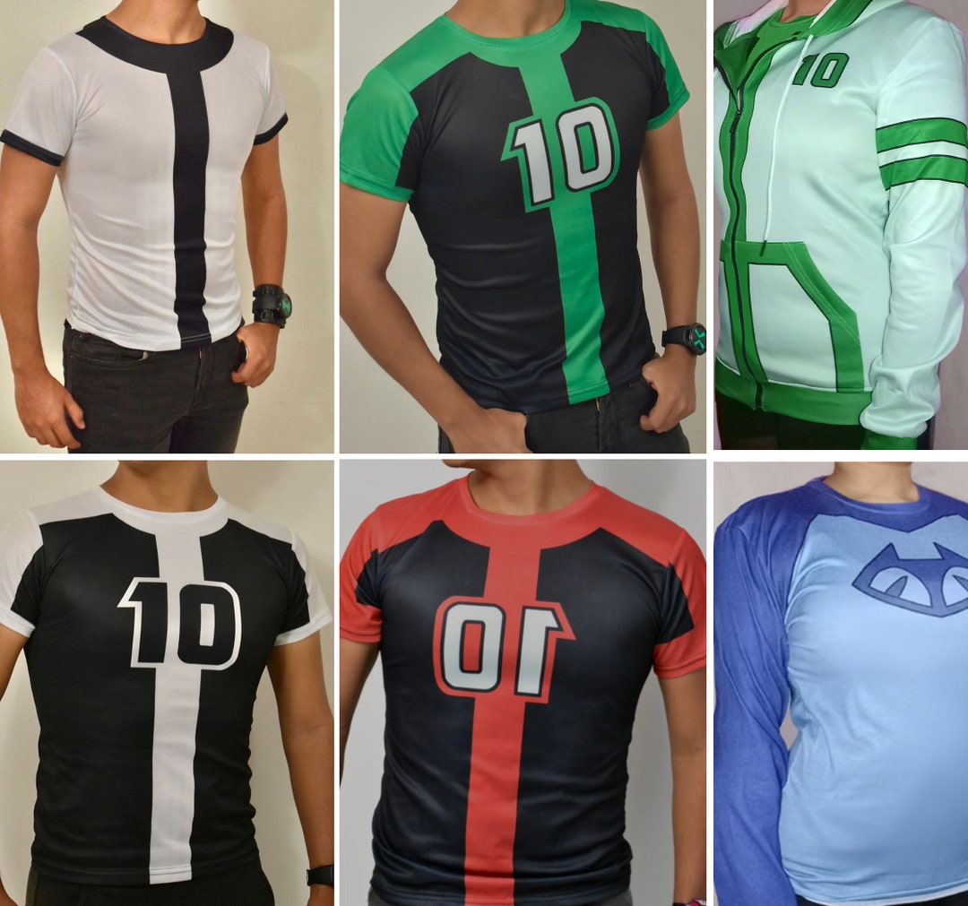 Shirt 3D Printed Ben 10 Cosplay Costume Gwen Max Omniverse Alien Force ...