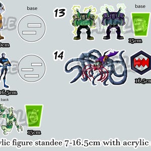 Standee Acrylic Figure Ben 10 Omniverse Cartoon 15cm With Stand - Etsy