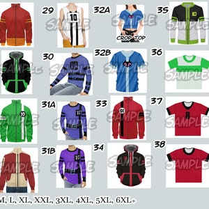 Shirt 3D Printed Ben 10 Cosplay Costume Gwen Max Omniverse Alien Force ...