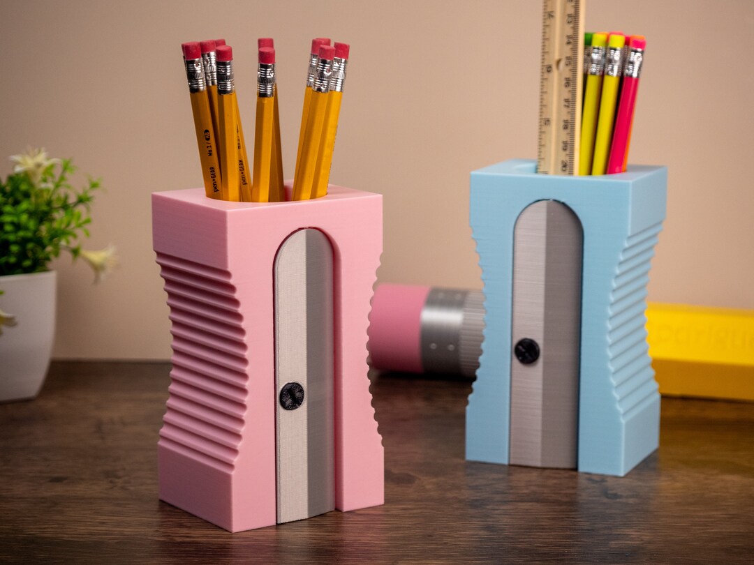 Giant Sharpener Pencil Holder - Gifts for Teachers, Artists, and ...