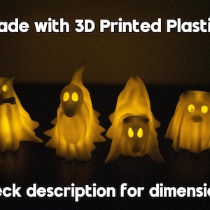 Ghost Dogs With LED Tea Lights - Halloween Home Decor - Gifts for Dog ...