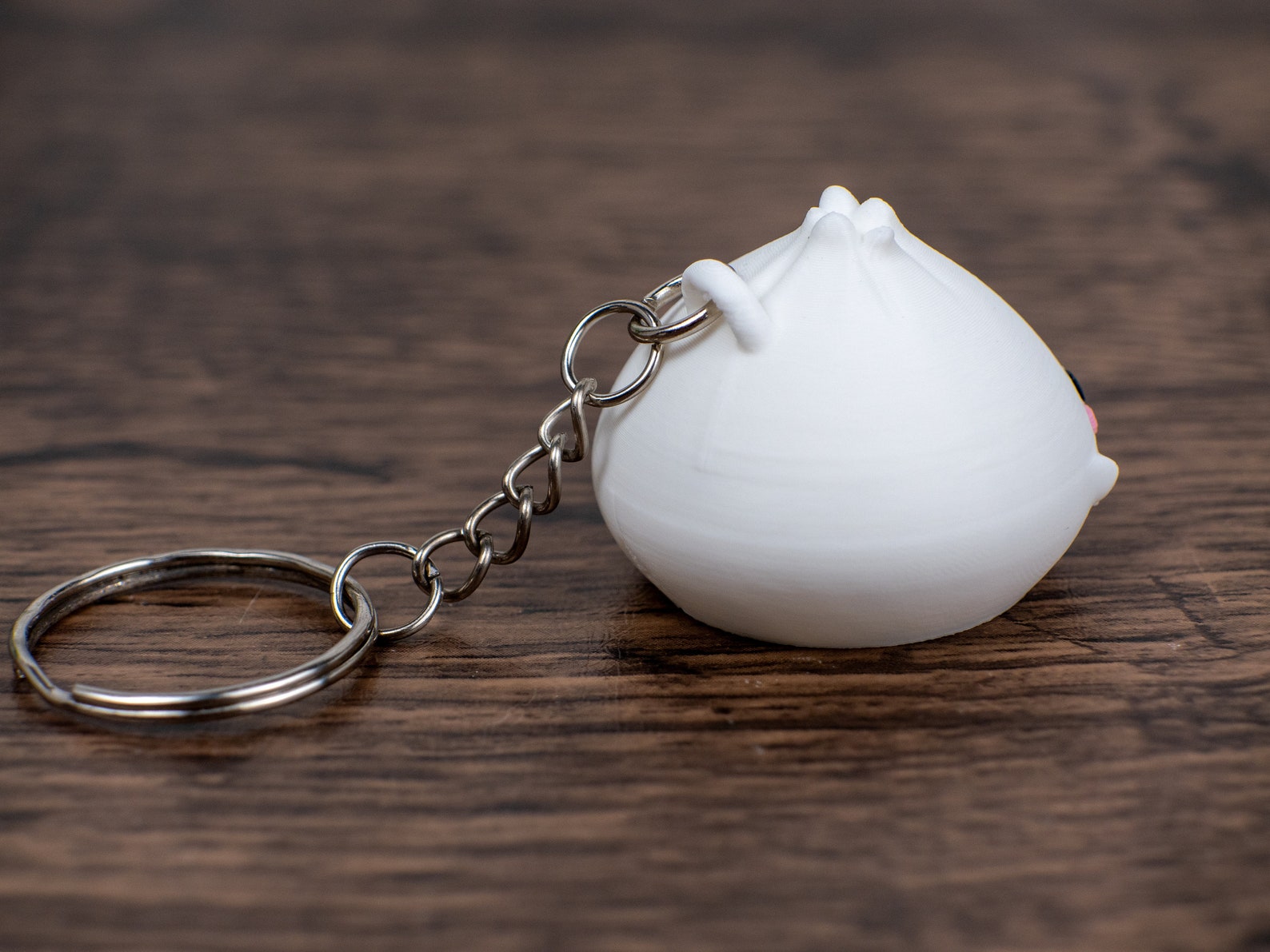 Kawaii Dim Sum Keychain - Cute Dumpling Accessory - Mini Bao Charm ...