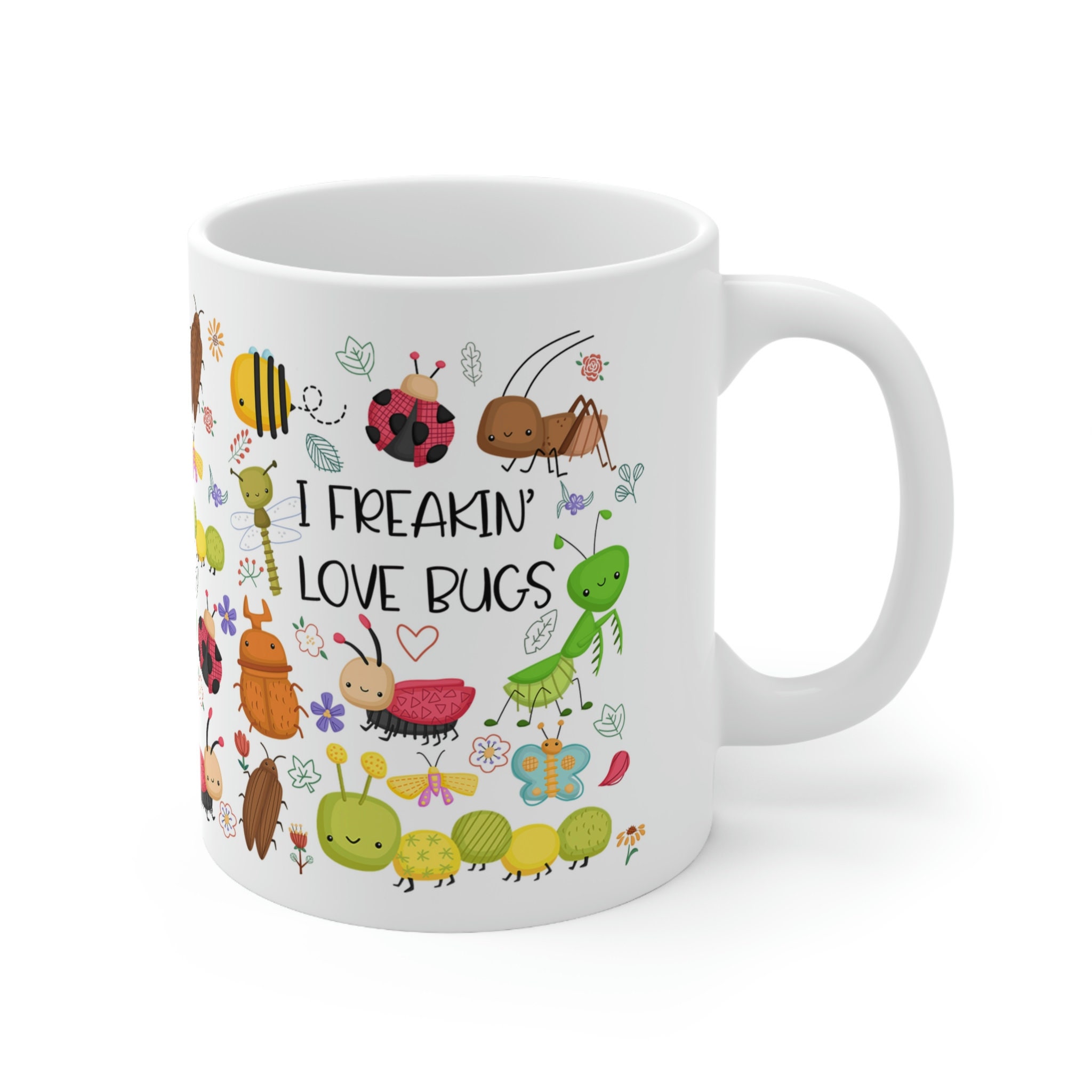 Cute Bug Lover Mug Entomology Mug Insect Lover Mug Bug Mug Gift for ...
