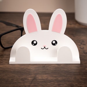 Bunny Eyeglass Stand - Rabbit Glasses Holder - Mothers Day Gift - Cute ...