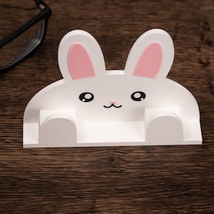 Bunny Eyeglass Stand - Rabbit Glasses Holder - Mothers Day Gift - Cute ...
