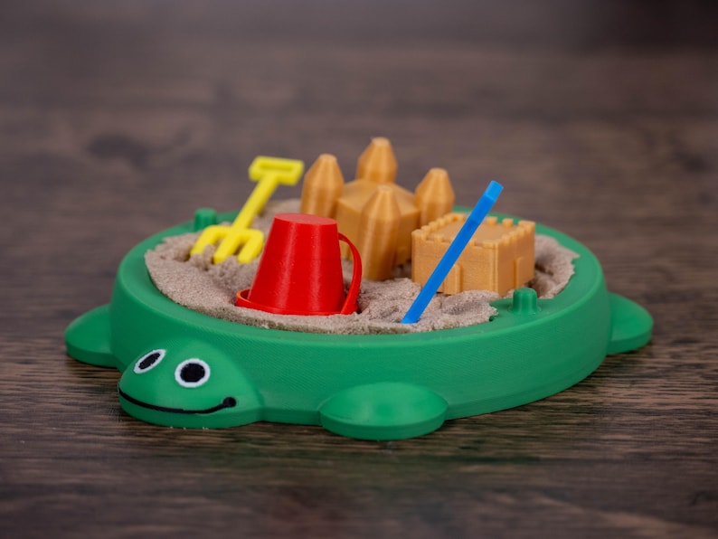 Turtle Sandbox Desk Toy - Fidget Zen Garden - Funny Office Gift ...