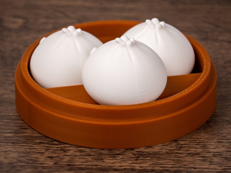 Kawaii Dim Sum Decor Cute Dumpling Gift Mini Bao Figurines Asian ...