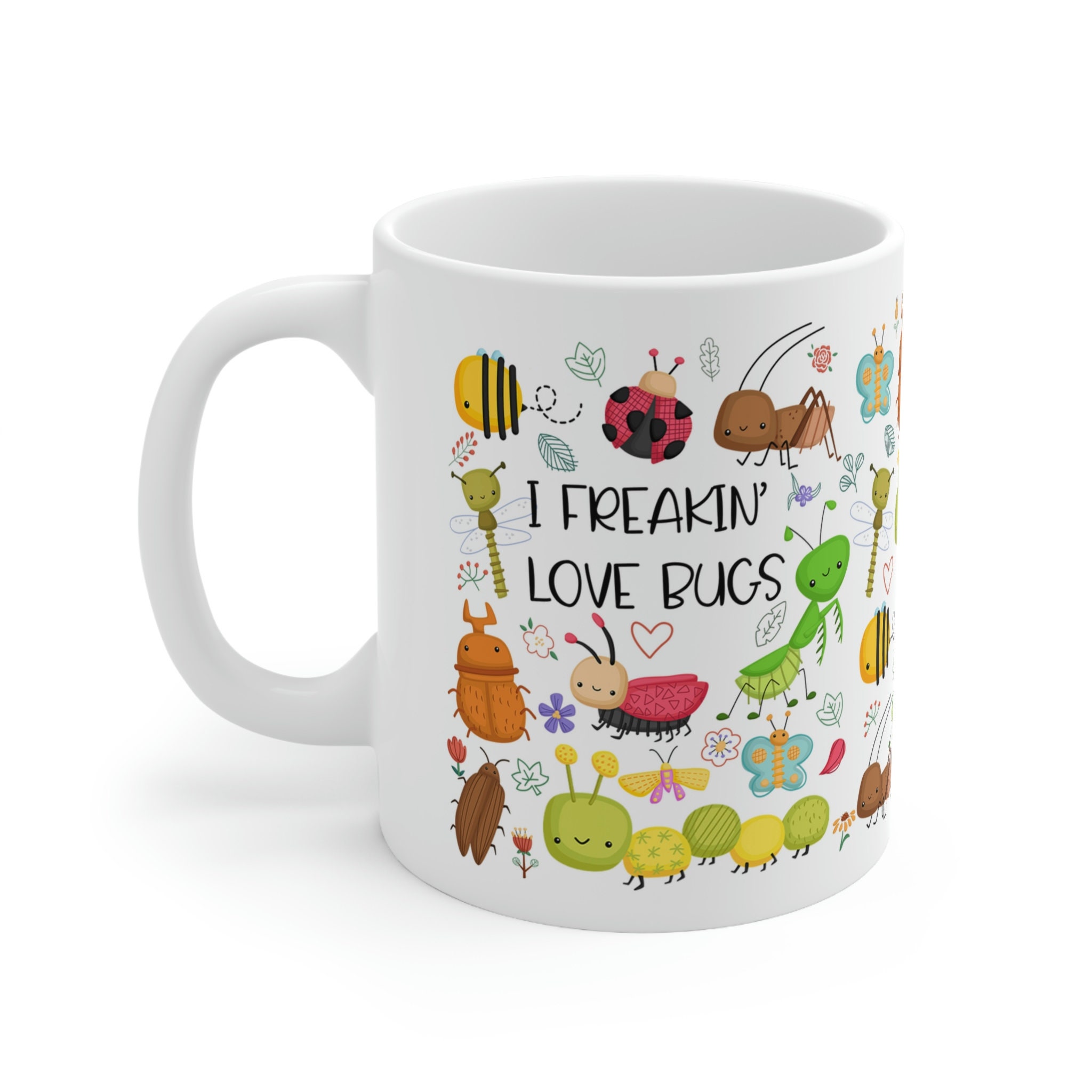 Cute Bug Lover Mug Entomology Mug Insect Lover Mug Bug Mug Gift for ...