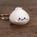 Kawaii Dim Sum Keychain - Cute Dumpling Accessory - Mini Bao Charm ...