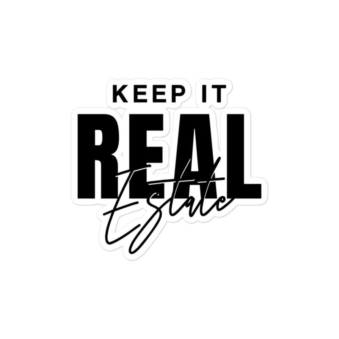 Real Estate Stickers Trendy Stickers Sticker Collection - Etsy