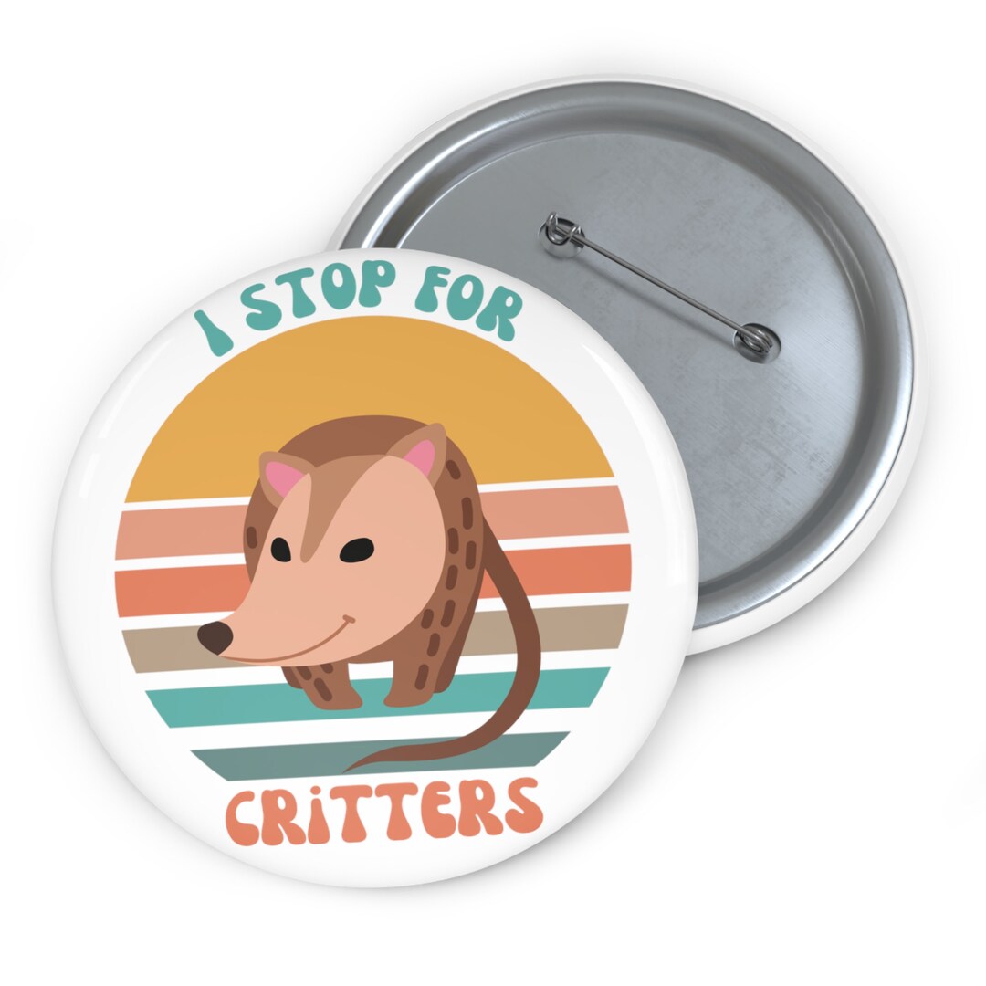 Opossum Pin, Possum Pin, Possum Gifts, Opposum Gift, Backpack Pins ...
