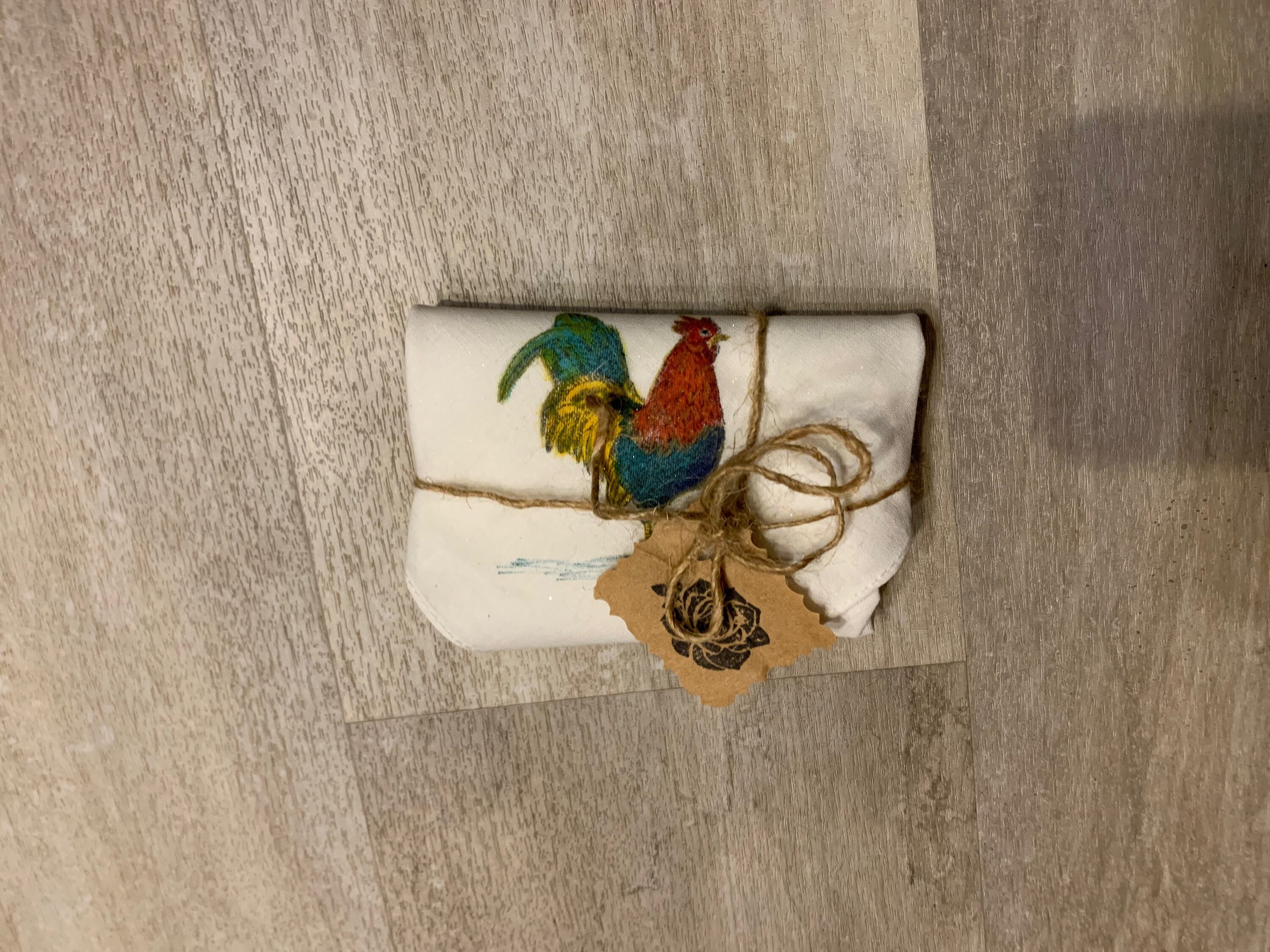 Rooster Bandana Watercolor - Etsy