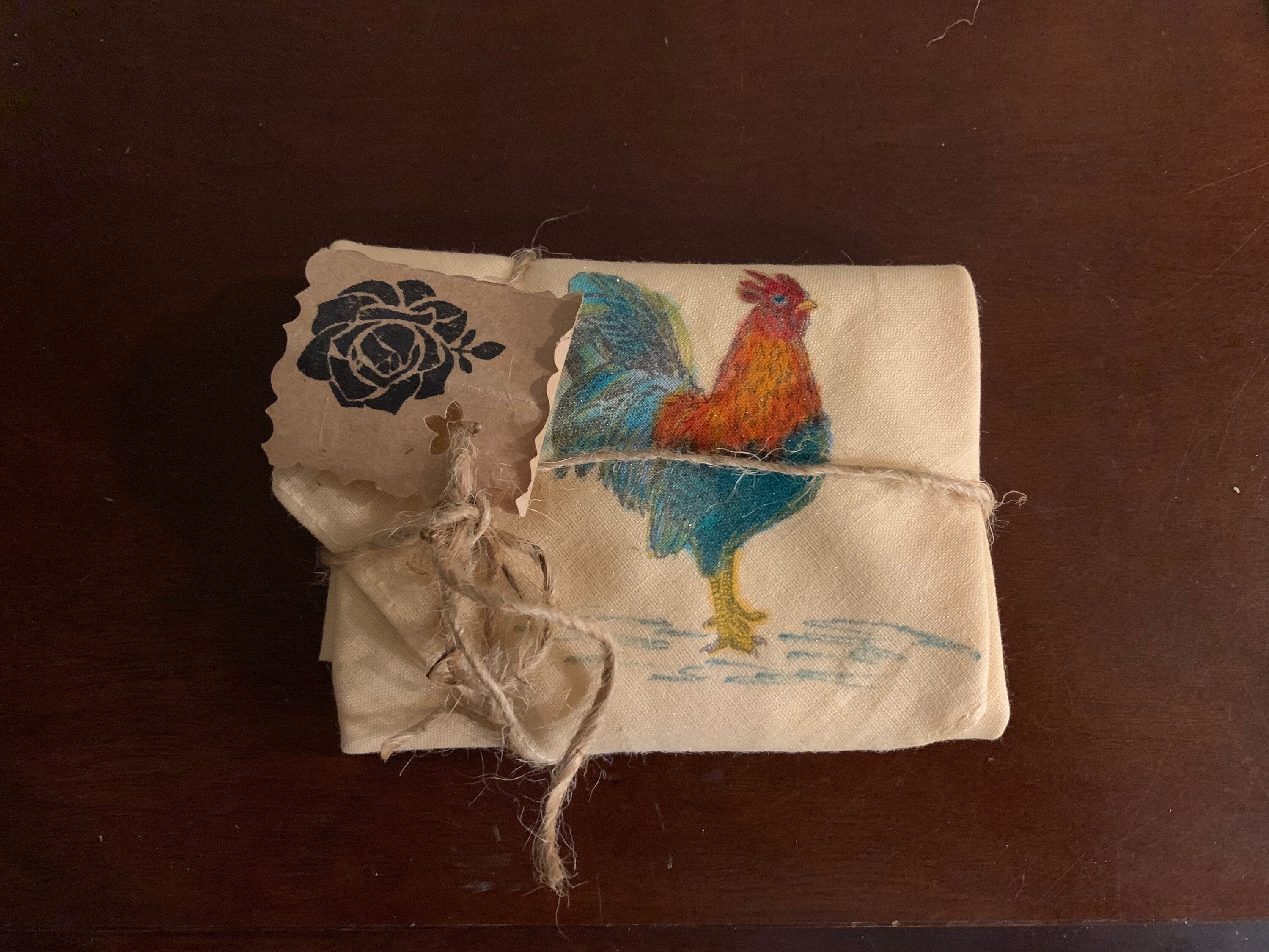 Rooster Bandana Watercolor - Etsy
