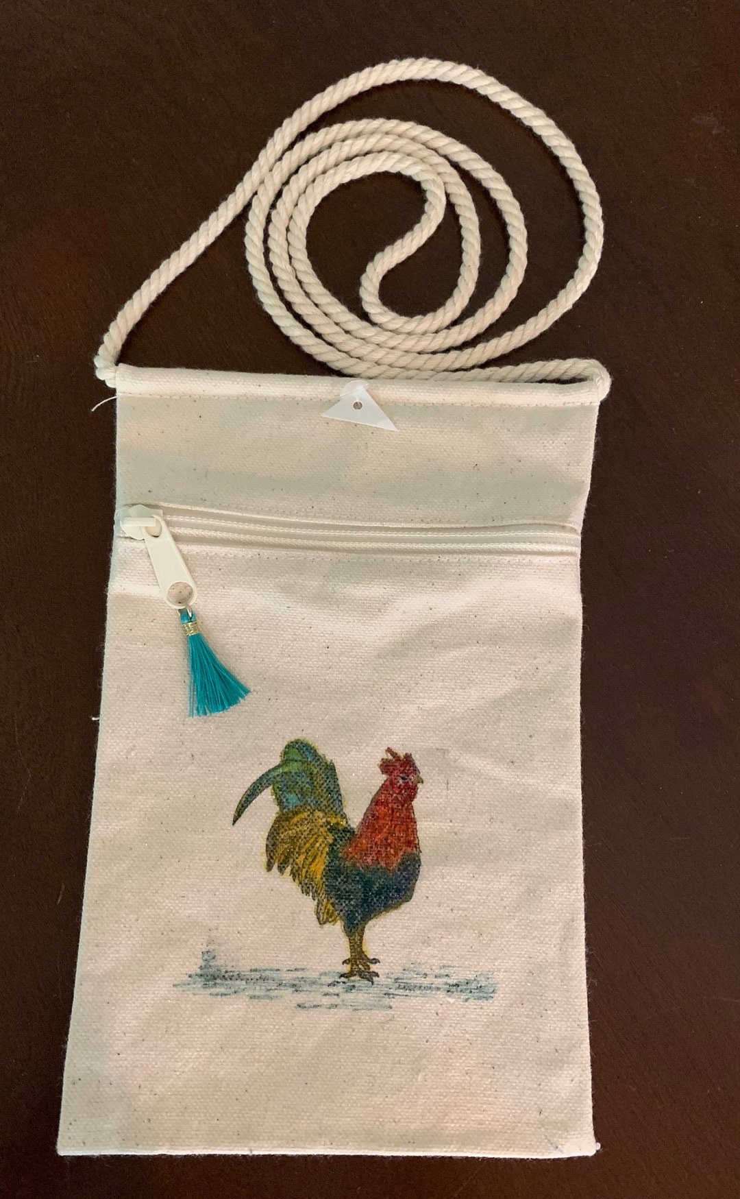 Watercolor Rooster Phone Purse - Etsy