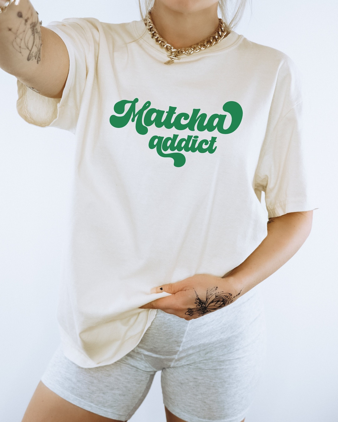 Retro Matcha Shirt, Matcha Addict, Matcha Lover, Matcha Gift, Barista T ...