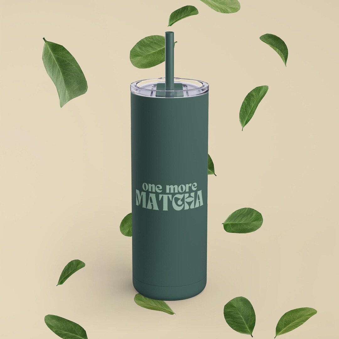 Matcha Tumbler With Straw, 20oz Matcha to Go Cup, Reusable Matcha Take ...