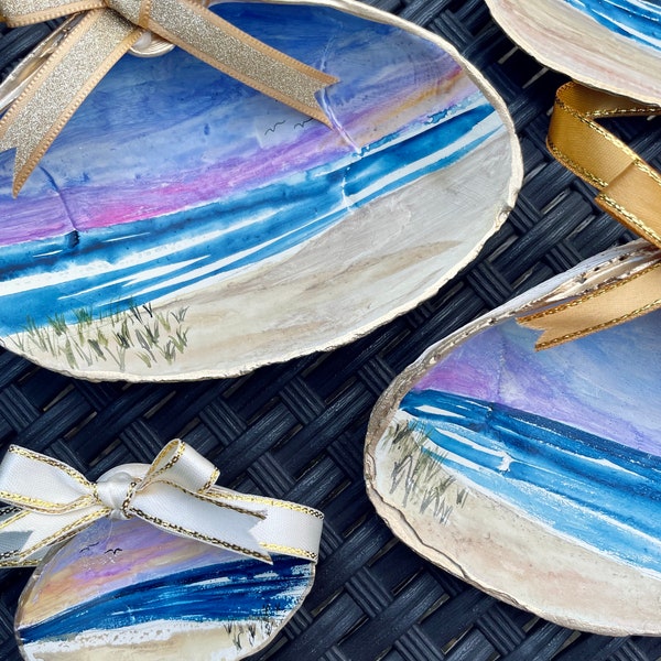 Painted Seashells - Etsy