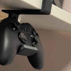 Under Desk Controller Holder | Gaming Headphone Stand | Desk Clip ...