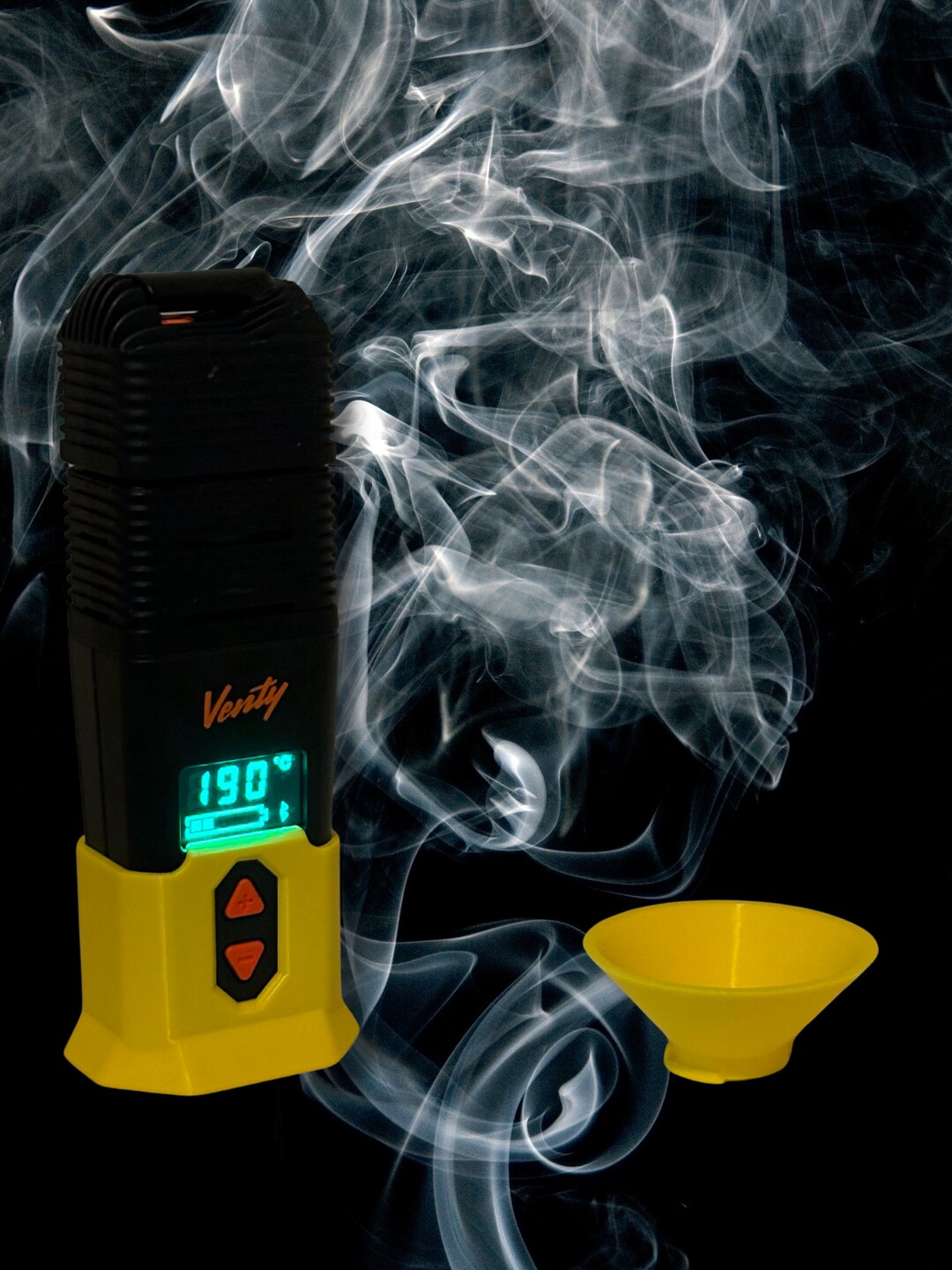 Storz and Bickel Venty Stand With Tool & Herb Loader Sunshine Yellow ...