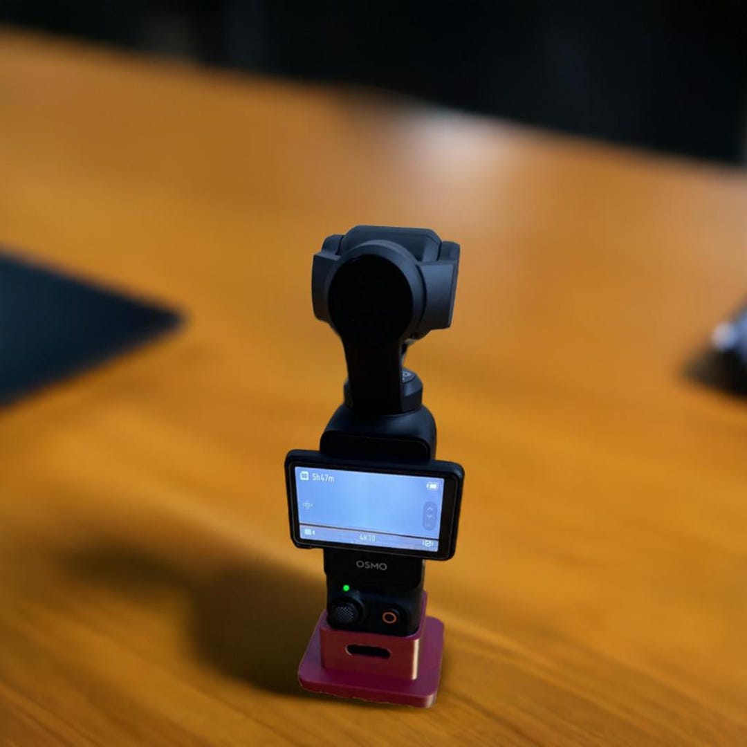 Ultimate DJI Osmo Pocket 3 Camera Stand | Vertical Desktop Mount ...