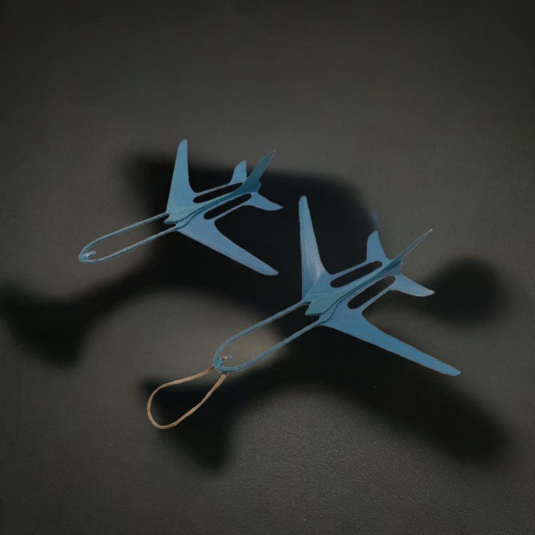 Rubber Band Airplane Glider | Kids Flying Toy Plane | STEM Physics Toy ...