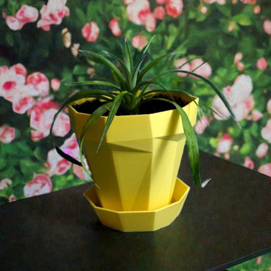Glitch Planter | Modern Plant Pot | Tech Decor | Geek Garden Gift ...