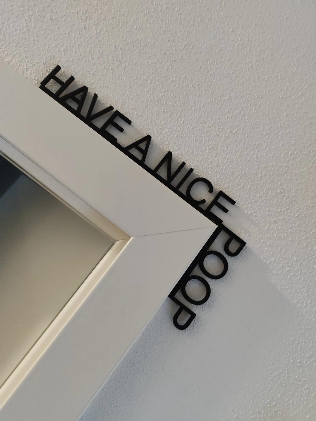 Bathroom Door Corner Sign | Have A Nice Poop Door Frame Decor | Funny ...