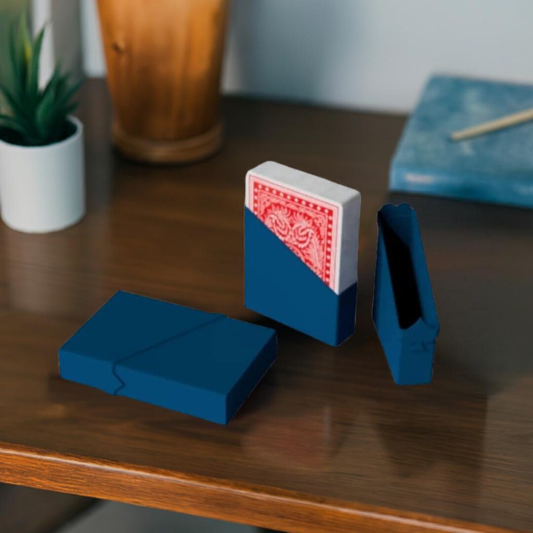 Playing Card Storage Case | Deck Box Organizer for Standard Cards ...