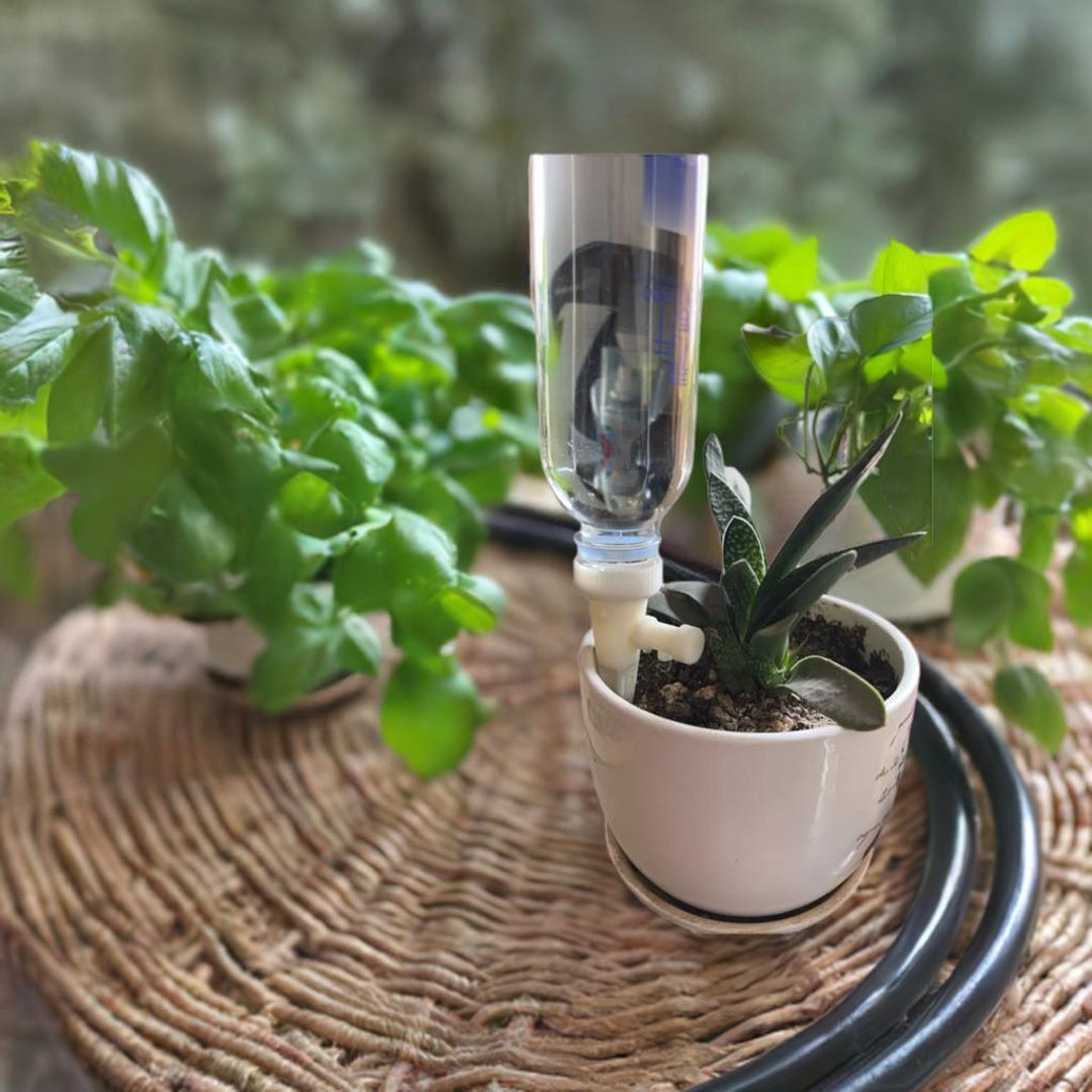 Adjustable Plant Drip Irrigator Set of 3 | Water Flow Control System ...