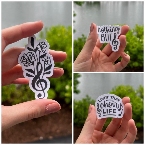Music Sticker - Etsy