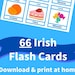Printable IRISH Flashcards [PDF] - 66 First Words for Beginners ...