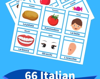 Learn Italian Printable - Etsy