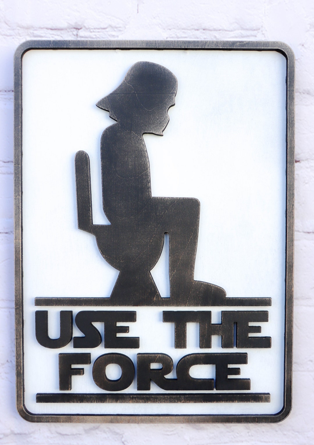 Star Wars Bathroom Sign Funny Bathroom Sign House Decor - Etsy