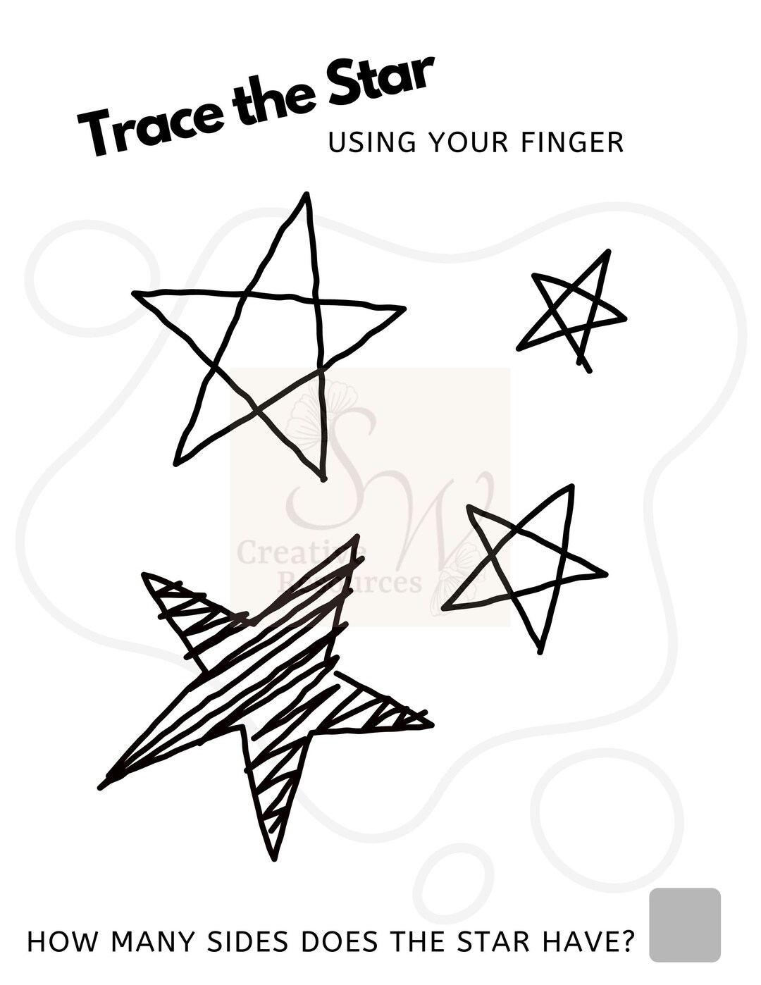 Digital Activity Sheet for Preschoolers - Etsy