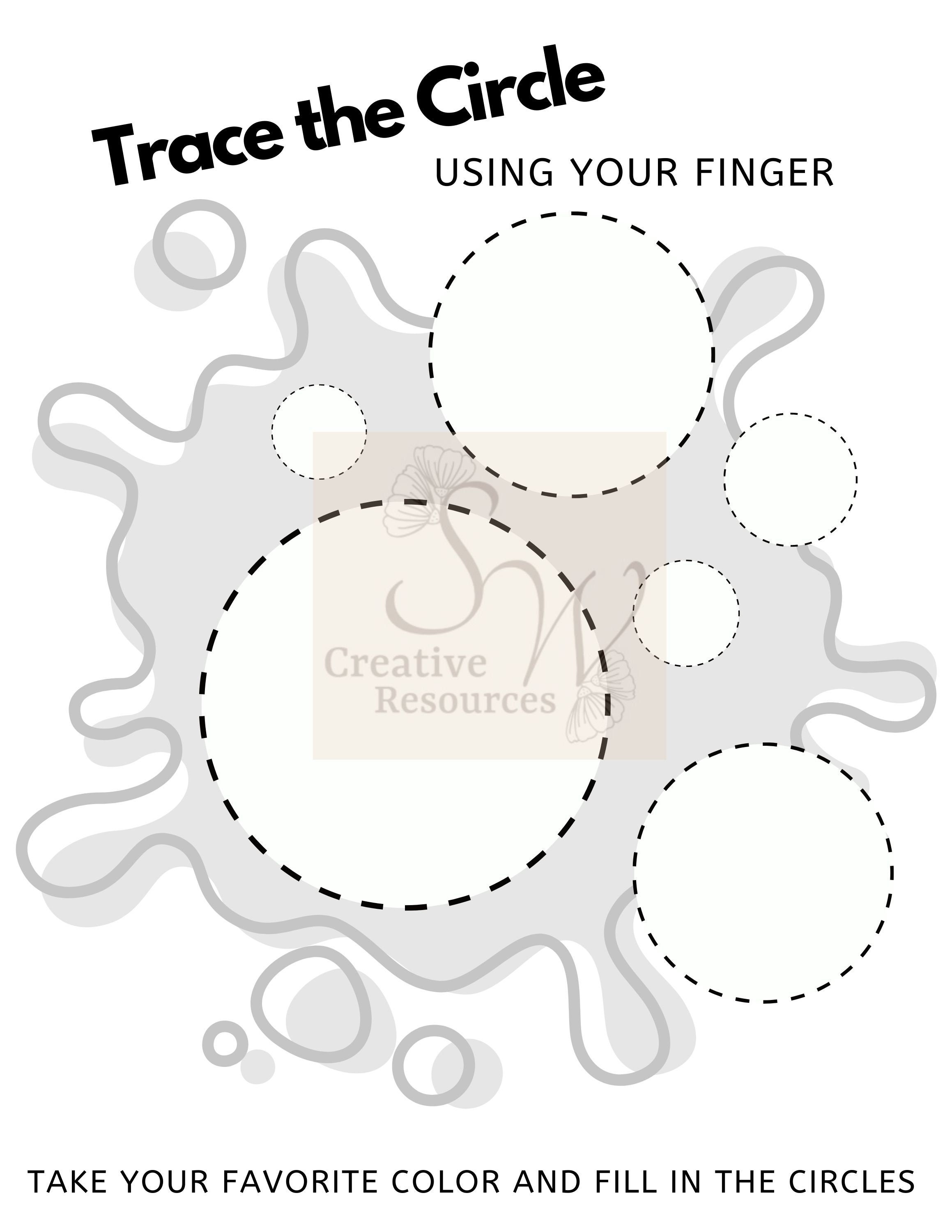 Digital Activity Sheet for Preschoolers - Etsy