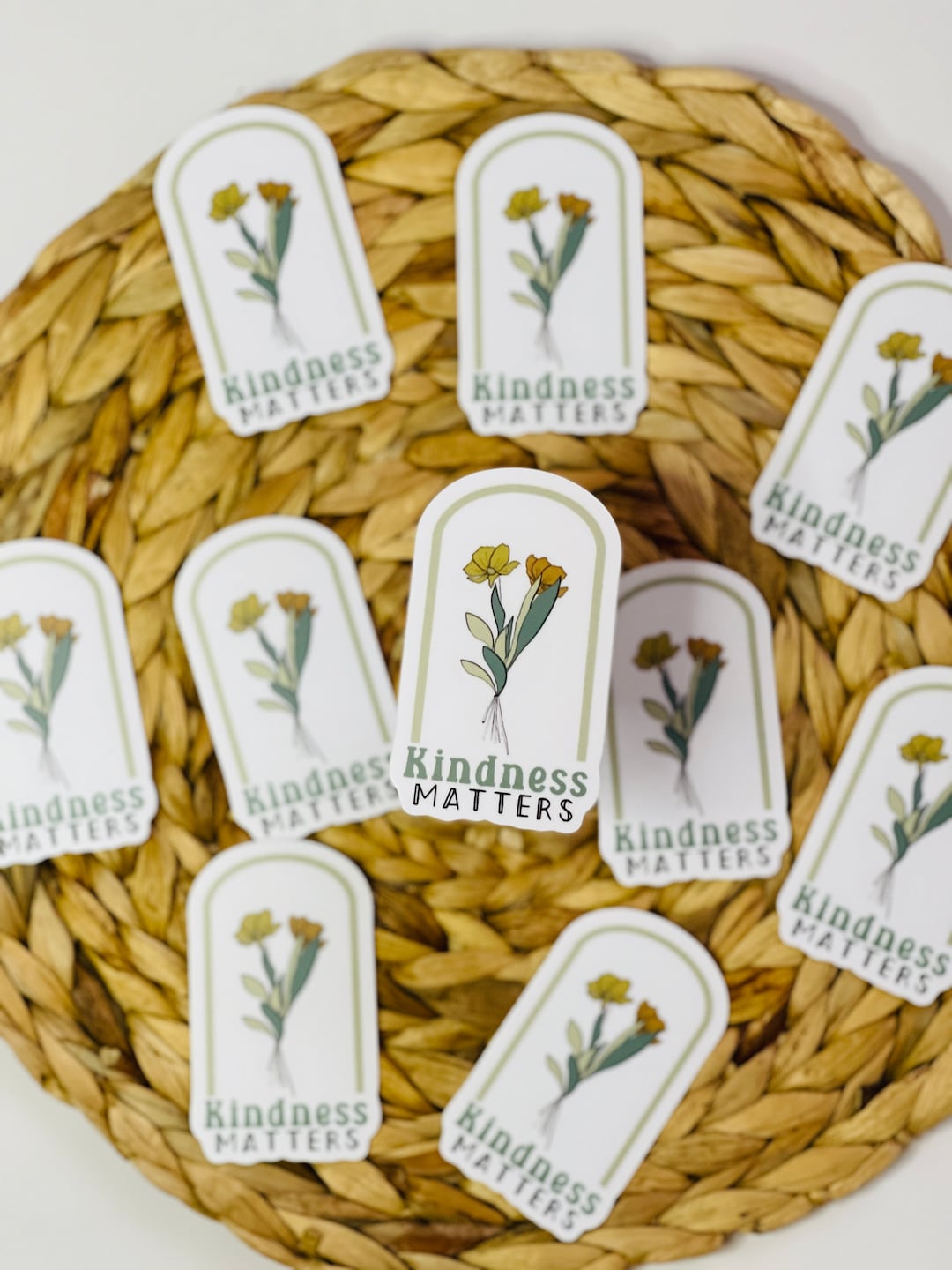 Kindness Matters Sticker | Waterproof Sticker | Motivational Sticker ...