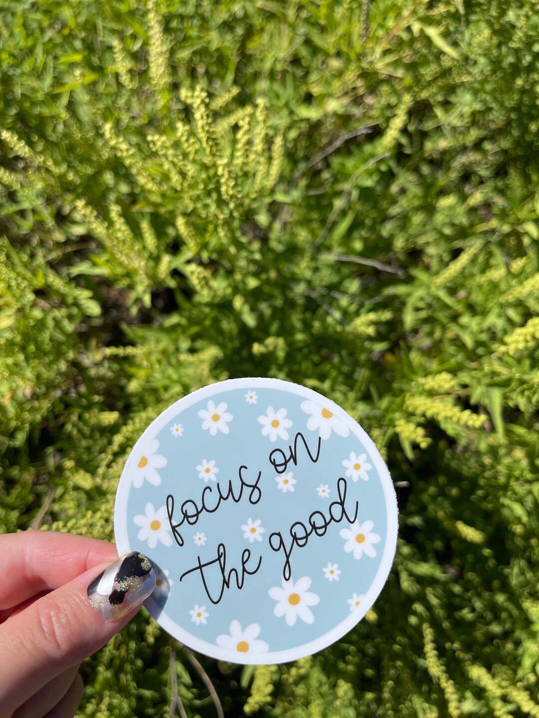 Focus on the Good Sticker | Waterproof Sticker, Vinyl Sticker, Matte ...