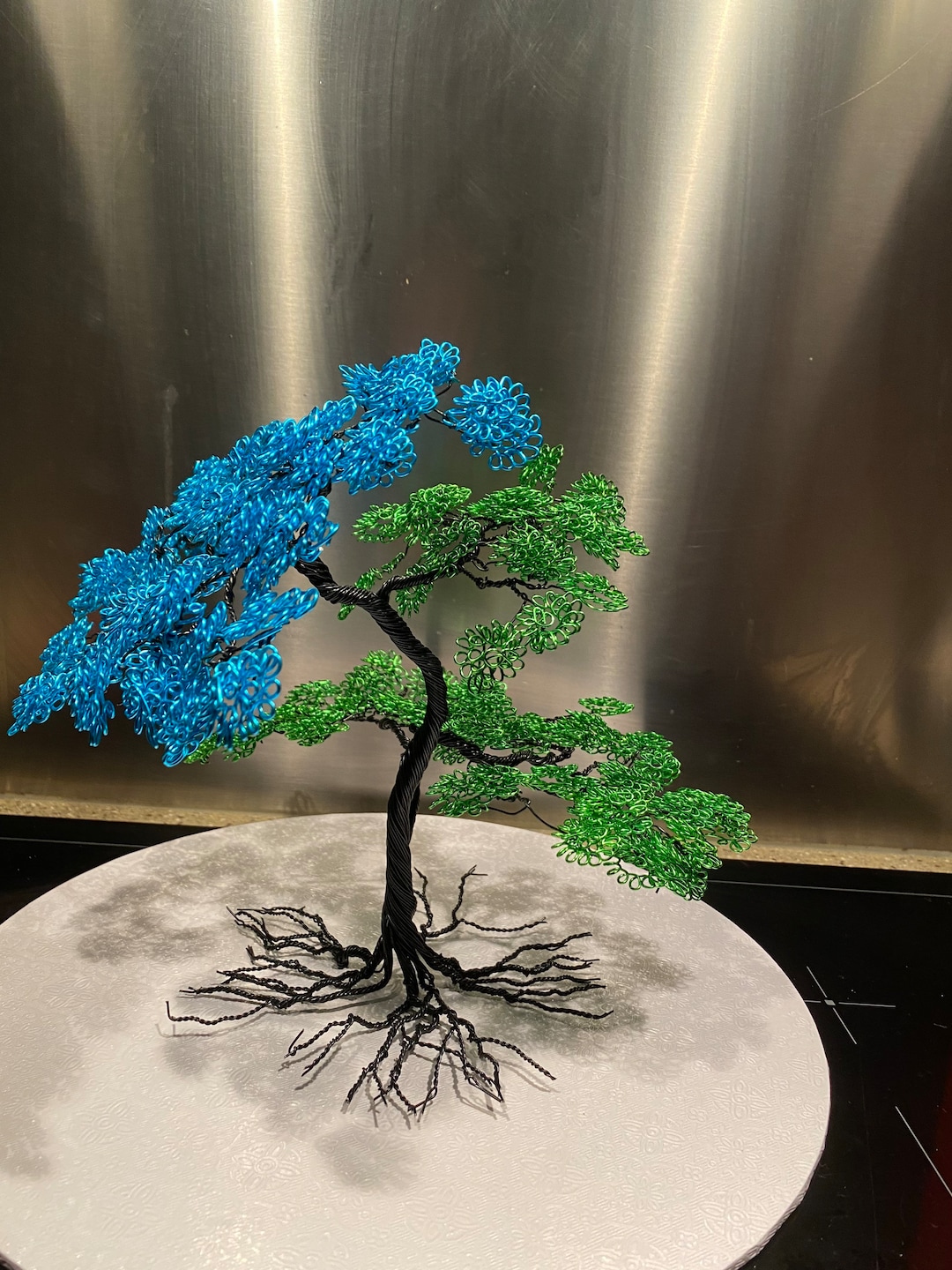 Jewellery Wire Bonsai Tree Sculpture,wire Art,wire Work,bonsai Tree ...