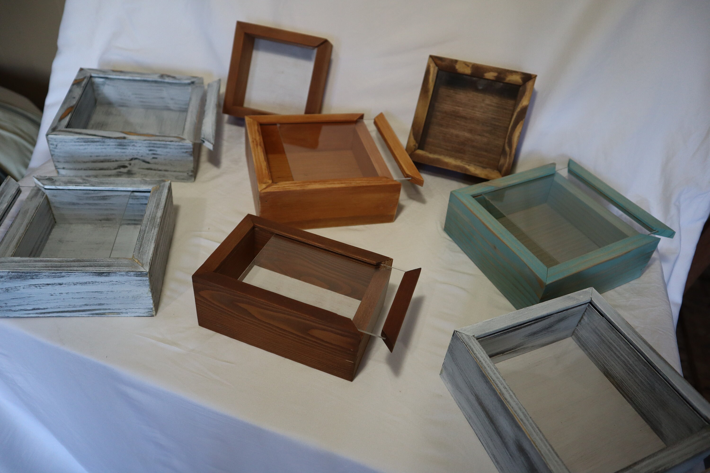 Display Box, Shadow Box, Small Display, Handmade Reclaimed Distressed ...