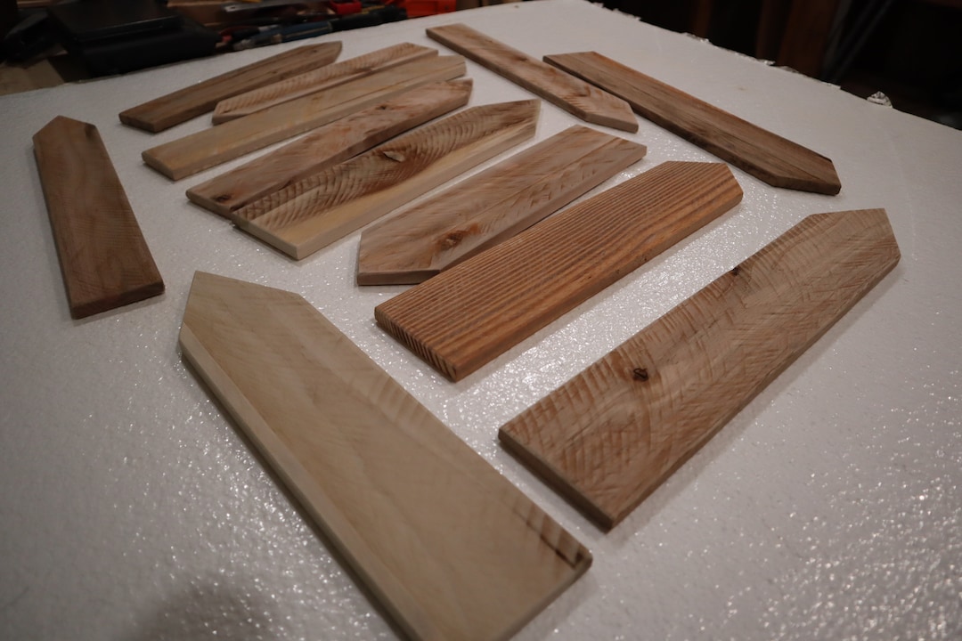 Rustic Wood Directional Sign Arrows: DIY Wedding, Garden, Tiki Bar - 10 ...