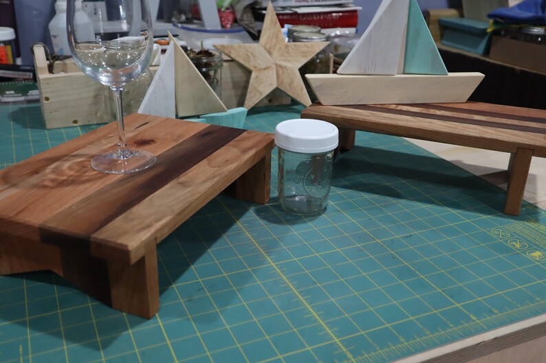 Wooden Shelf Riser, Counter Riser, Kitchen Bath Accessory, Handmade - Etsy