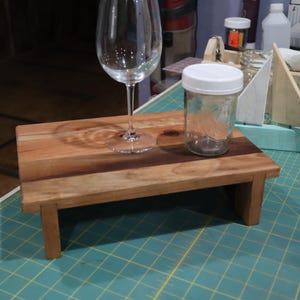 Wooden Shelf Riser, Counter Riser, Kitchen Bath Accessory, Handmade - Etsy