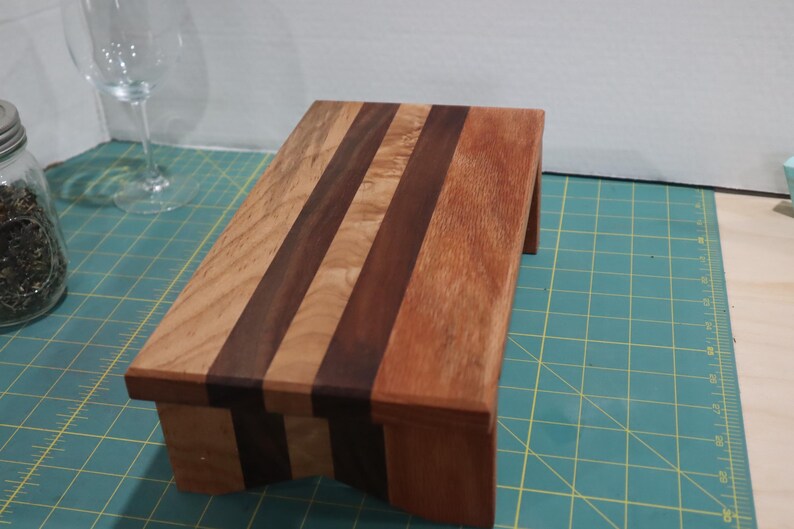 Wooden Shelf Riser, Counter Riser, Kitchen Bath Accessory, Handmade - Etsy