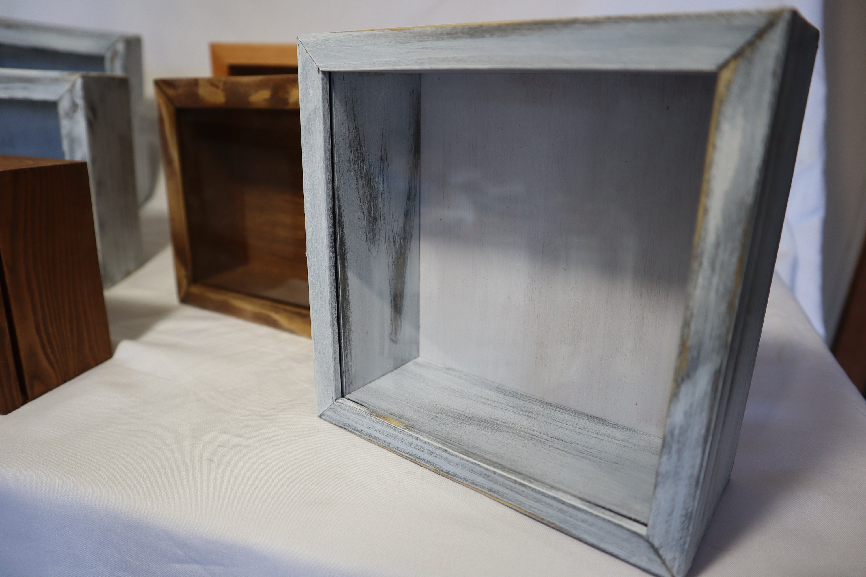 Display Box, Shadow Box, Small Display, Handmade Reclaimed Distressed ...